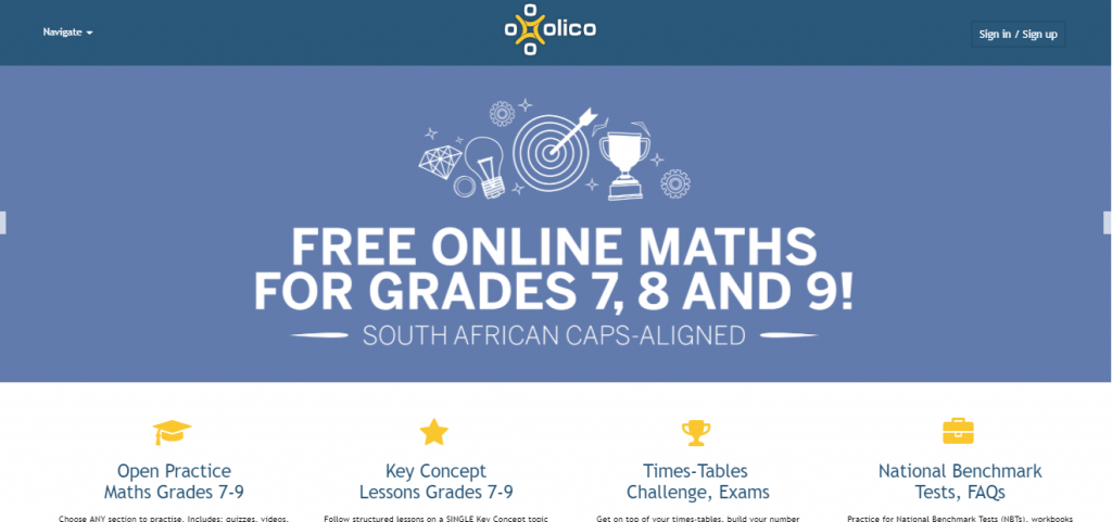 Learn.olico Site - OLICO Maths Education